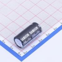 China Robust aluminum electrolytic capacitor Man Yue Tech EGT228M1EI25RRS9P for electronic and industrial for sale