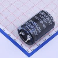 China Aluminum Electrolytic Capacitors Man Yue Tech EHP687M2DO35SZ Featuring Wide Temperature Range and Lug or Snap In Terminals for sale