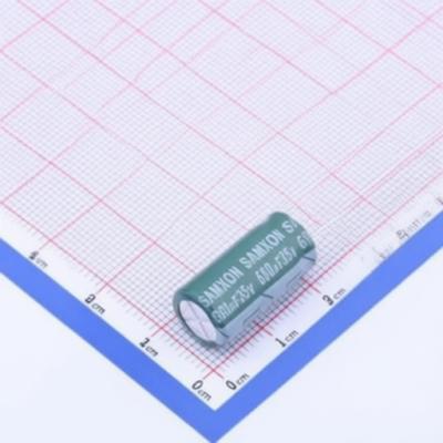China High Ripple Current Miniature Aluminum Electrolytic Capacitors Man Yue Tech EGF687M1VG20RR for Industrial for sale