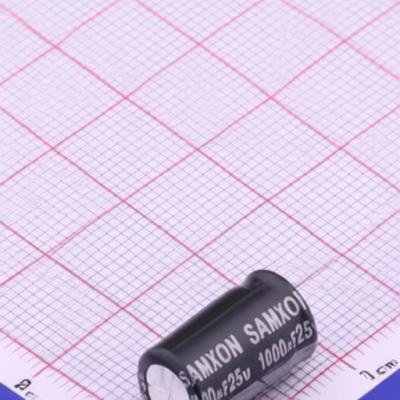 China Miniature Aluminum Electrolytic Capacitors Man Yue Tech ESK108M1EG16RR Suitable for Storage Equipment for sale