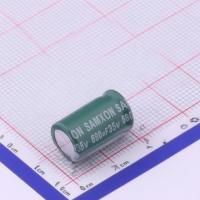 China aluminum electrolytic capacitor Man Yue Tech EGF687M1VG16RR with 680 microfarad capacitance and 35 volt rating for sale