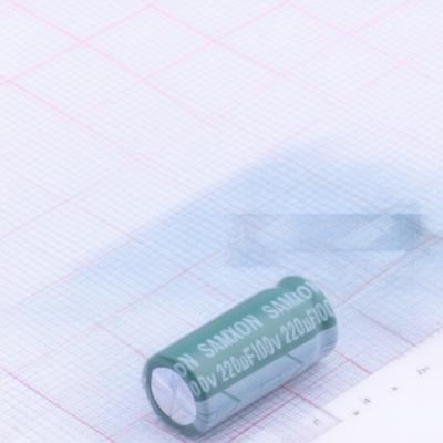 China Aluminum Electrolytic Capacitor Man Yue Tech EGF227M2AI25RR Polar Foil Type for Electronic Equipment for sale