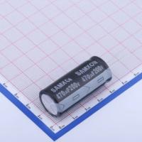 China Long Life Man Yue Tech ERT477M2DL40RR Aluminum Electrolytic Capacitors for Audio and Video Equipment for sale