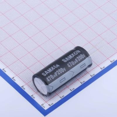 China Long Life Man Yue Tech ERT477M2DL40RR Aluminum Electrolytic Capacitors for Audio and Video Equipment for sale