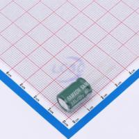 China Single Ended Aluminum Electrolytic Capacitor Man Yue Tech EGF687M1EG15RR Polar Foil Type for Electronic for sale