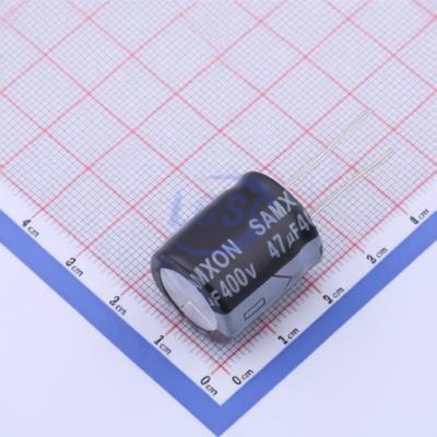 China aluminum electrolytic capacitors Man Yue Tech EKM476M2GL20RR for in power supplies and audio equipment for sale