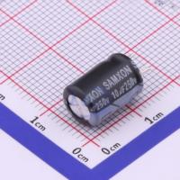 China aluminum electrolytic capacitor Man Yue Tech ERH106M2EF12CB suitable for electronic equipment applications for sale