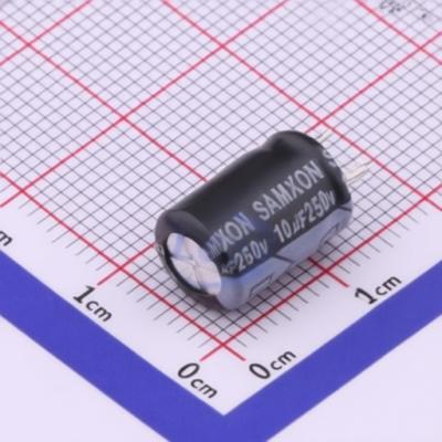 China aluminum electrolytic capacitor Man Yue Tech ERH106M2EF12CB suitable for electronic equipment applications for sale