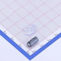China Durable Aluminum Electrolytic Capacitors Man Yue Tech EKM106M1HD11RR for Electronic and Automotive for sale