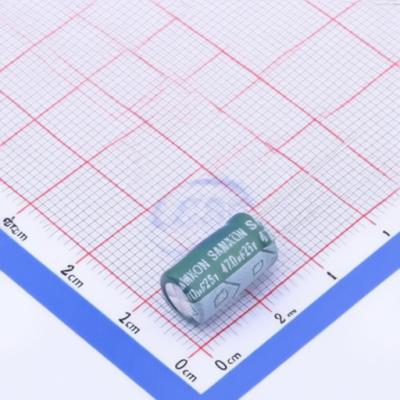China Miniature Aluminum Electrolytic Capacitors Man Yue Tech EGF477M1EF14RR with High Ripple Current and Low Impedance Performance for sale