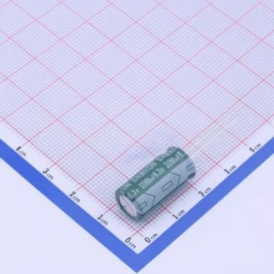 China Low Impedance High Ripple Current Capacitors Man Yue Tech EGF338M0JG20RR Miniature Aluminum Electrolytic Series for sale