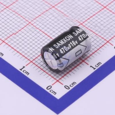 China Polar Aluminum Electrolytic Capacitor Man Yue Tech ESK477M1CF12CB Aluminum Case Single Ended Model for sale