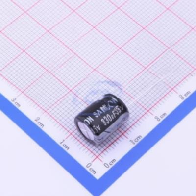 China Long Life Aluminum Electrolytic Capacitors Man Yue Tech ESK337M1VG1BRR for Industrial and Automotive for sale