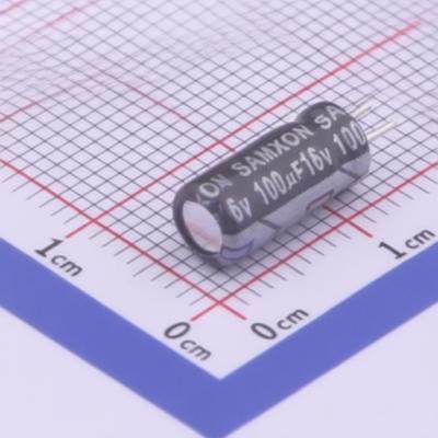China Wide Range Aluminum Electrolytic Capacitors Man Yue Tech EGT107M1CD11CB for Power Supply and Audio Equipment for sale