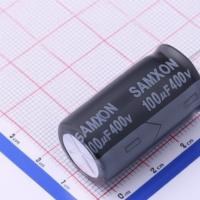 China miniature aluminum electrolytic capacitor Man Yue Tech EKM107M2GL30CWS1P suitable for electronic applications for sale