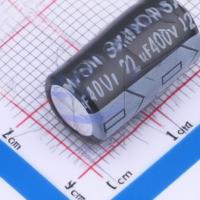 China aluminum electrolytic capacitor Man Yue Tech EKM226M2GG16CBS1P suitable for electronic industrial and audio applications for sale