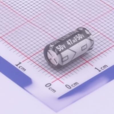 China aluminum electrolytic capacitor Man Yue Tech ESK476M1HE11CB for industrial and consumer electronic devices for sale