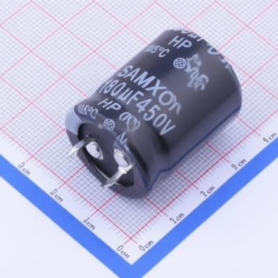 China Compact Man Yue Tech EHP187M2WO30SW aluminum electrolytic capacitor designed for miniature and large can types for sale