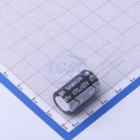 China Durable Man Yue Tech ESK477M1JI20RRSRP-R electrolytic capacitor with foil type and PET sleeve design for sale