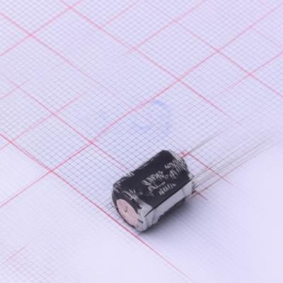 China Miniature Aluminum Electrolytic Capacitors Man Yue Tech ESK107M1HF12RR for Power Supply Applications for sale