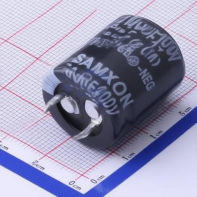 China Long lifetime Man Yue Tech EHP107M2GN25SW aluminum electrolytic capacitor with IEC60384 compliance for sale