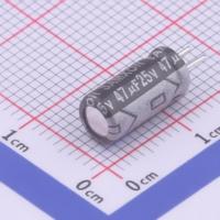 China Aluminum Electrolytic Capacitors Man Yue Tech EGT476M1ED11CB for Industrial and Electronic Applications for sale