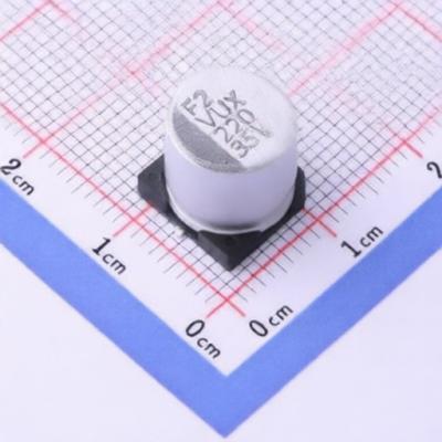 China Aluminum Electrolytic Capacitors Lelon VUX221M1VTR-1010 Rated For 2000 Hours At 135C For Automotive for sale