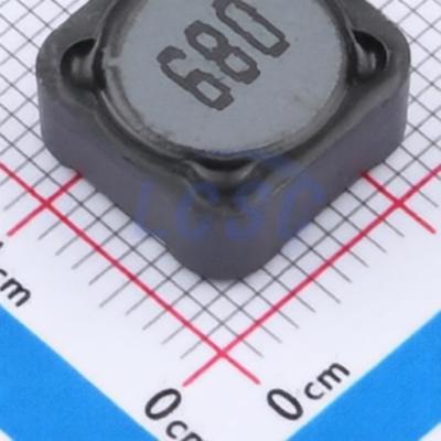 China Low noise metal dust core inductors HanElectricity HY125-680M designed for DC DC converter applications for sale