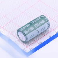 China Aluminum electrolytic capacitor Man Yue Tech EGF227M2AI25CB designed for performance in electronics for sale