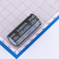 China Long lifetime Man Yue Tech ERH337V2EL40RR aluminum electrolytic capacitor meeting IEC60384 standards for sale