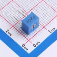 China Accurate resistance adjustment potentiometer glass glaze JIERR 3362P-1-204 single turn compact device for sale