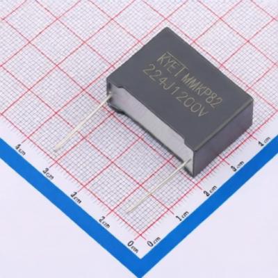 China Flame retardant polypropylene film capacitor KYET MMKP224J3L2701 suitable for compact lamps and pulse circuits for sale