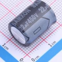 China aluminum electrolytic capacitor Man Yue Tech ERT226M2WI16CB 450V 22F with PET sleeve and end seal rubber for sale
