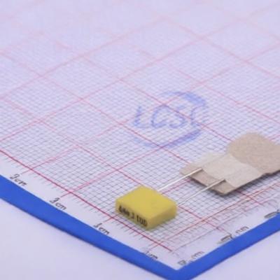 China Capacitor KYET PE683J2A0501 Metallized Polyester Film Encapsulated in Flame Retardant Plastic Shell for sale