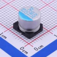 China Organic Conductive Polymer Capacitors Lelon OVZ181M1DTR-0807 Offering Performance and Low ESR Values for sale