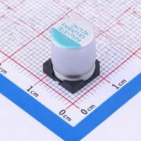 China High Ripple Current Conductive Polymer Hybrid Capacitors Lelon HBV331M1ETR-1013 with RoHS Compliance for sale