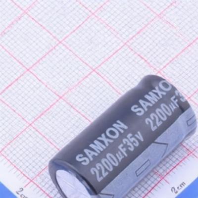 China aluminum electrolytic capacitor Man Yue Tech EGY228M1VK30RR suitable for electronic applications and power supplies for sale