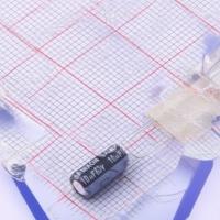 China Electrolyte impregnated Man Yue Tech EKM106M1JD11TC aluminum electrolytic capacitor with rubber seal for sale