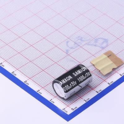China Aluminum Electrolytic Capacitors Man Yue Tech ESK108M1VI1JTC Featuring Miniature Size and High Temperature Resistance for sale