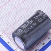 China SAMXON Aluminum Electrolytic Capacitors Man Yue Tech EKM127M2GL30CW for Electronic Industrial Applications for sale