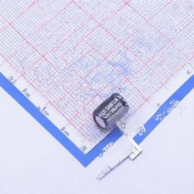 China electronic components featuring Man Yue Tech ESK107M1VF12RR capacitors with extended load life and low impedance for sale