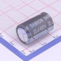 China Aluminum Electrolytic Capacitor Man Yue Tech EKM226M2GI20CB Suitable for Power and Audio Equipment for sale
