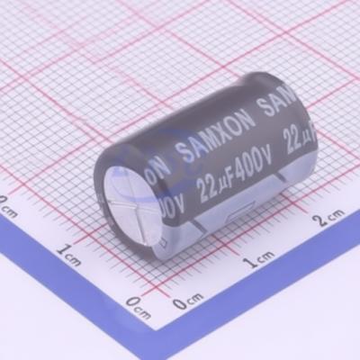 China Aluminum Electrolytic Capacitor Man Yue Tech EKM226M2GI20CB Suitable for Power and Audio Equipment for sale