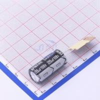 China miniature aluminum electrolytic capacitors Man Yue Tech ESK227M2AI25TC suitable for electronic applications for sale