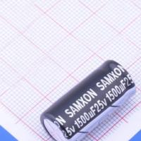 China aluminum electrolytic capacitor Man Yue Tech EGT158M1EI25RR suitable for power supplies and industrial control for sale