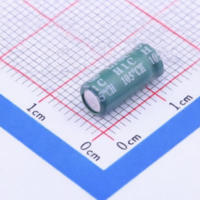 China Long life aluminum electrolytic capacitor Man Yue Tech EGF226M1HD11CB for electronic and industrial for sale