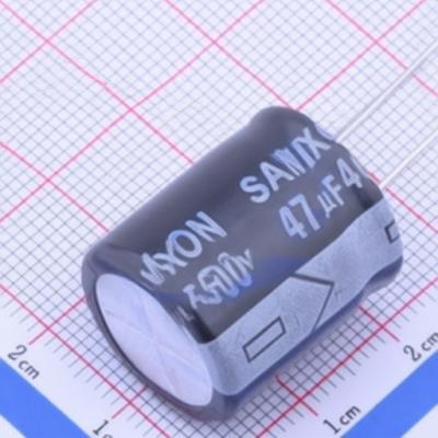 China aluminum electrolytic capacitor Man Yue Tech ERT476M2GL20RR for communication devices and audio equipment for sale