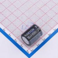 China Single Ended Polar Aluminum Electrolytic Capacitor Man Yue Tech EKM396M2WK20RR with Sealing Materials for sale