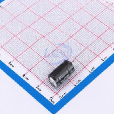 China Polar Aluminum Electrolytic Capacitor Man Yue Tech ERT106M2GF12RR Suitable for Electronic Equipment Applications for sale