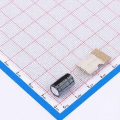 China Single Ended Foil Type Capacitor Man Yue Tech ERT685M2GF12TVS9RR Polar Aluminum Electrolytic Capacitor for Equipment for sale